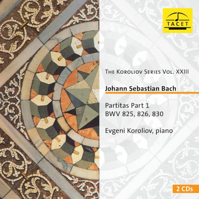 265 CD / Johann Sebastian Bach: Partitas Part 1 BWV 825, 826, 830 ...